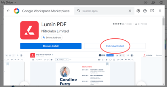 How do I connect and sync Lumin to Google Classroom?
