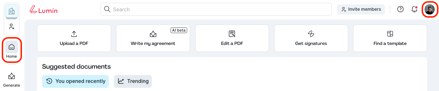 How do I know what plan my Lumin Workspace is on?