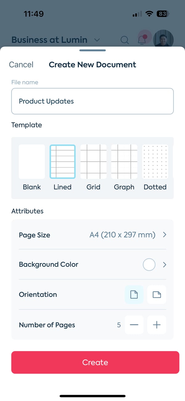 How do I create a blank PDF?