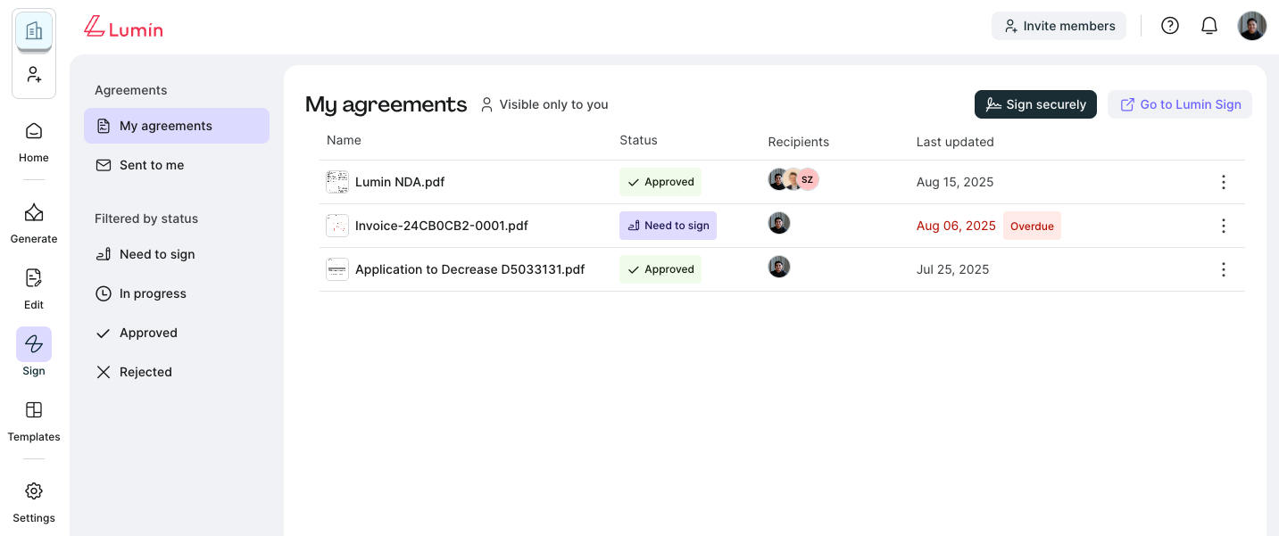 Walkthrough: Getting started with Lumin
