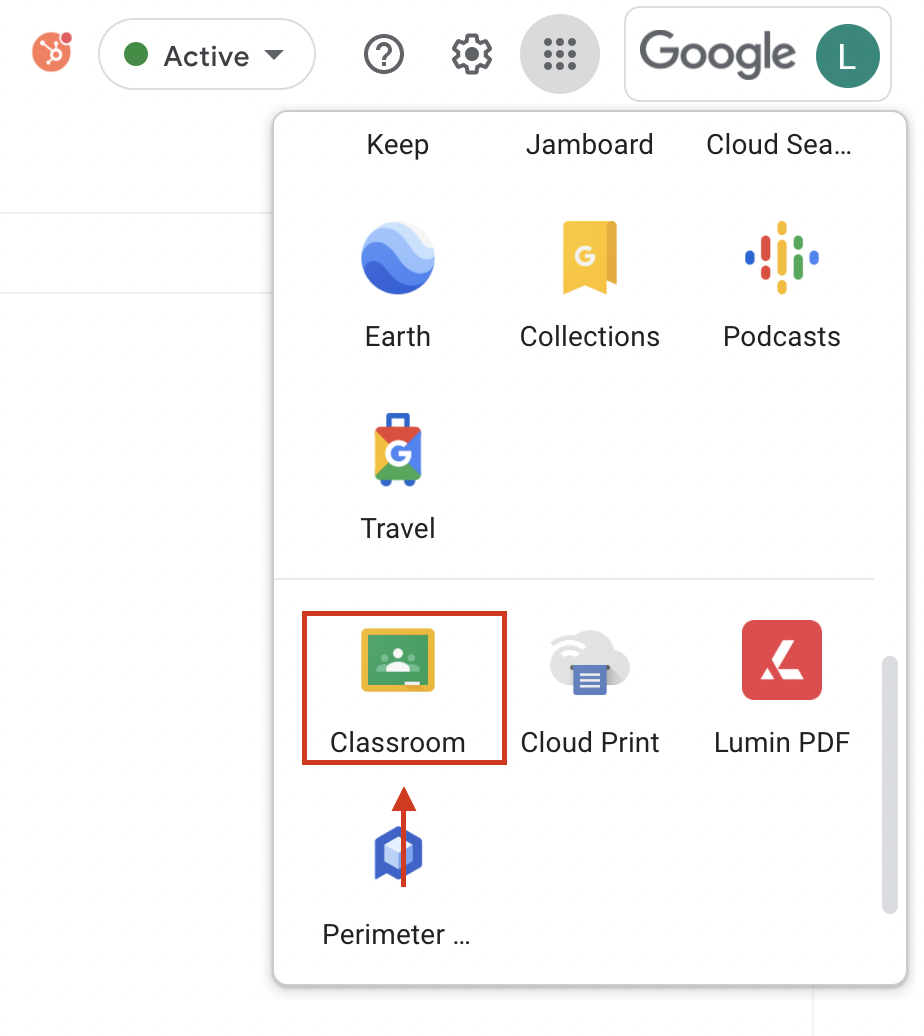 As a student, how do I hand in my filled assignment to Google Classroom?