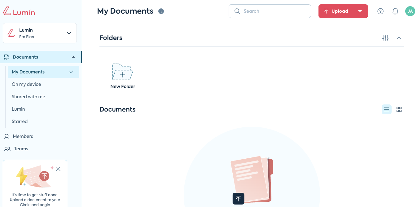 Walkthrough: Getting Started with Lumin