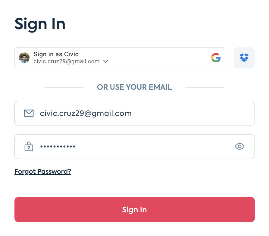 How to log in to your Lumin account