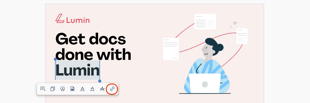 How do I embed a hyperlink?