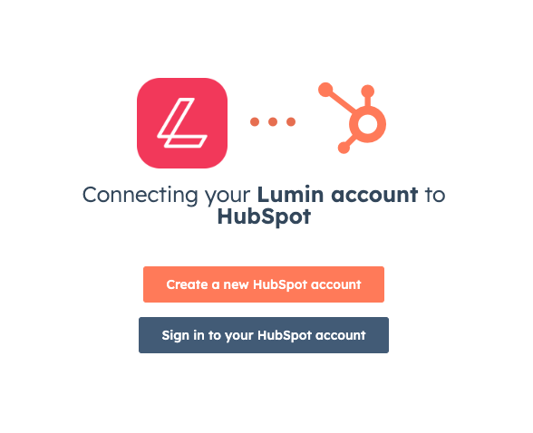Integrating Lumin with HubSpot